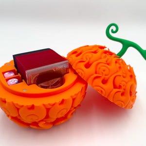 Flame Devil Fruit Deckbox: One Piece TCG Card Game, Magnetized - Etsy