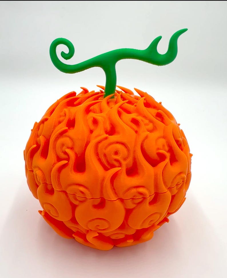 Flame Devil Fruit Deckbox: One Piece TCG Card Game, Magnetized - Etsy