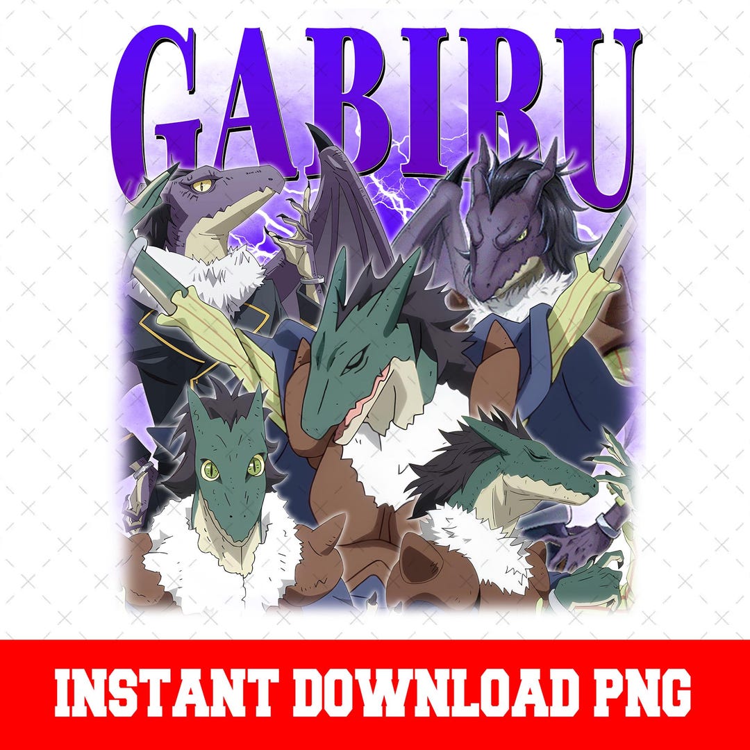 Gabiru PNG, That Time I Got Reincarnated as a Slime Art, Digital Demon ...