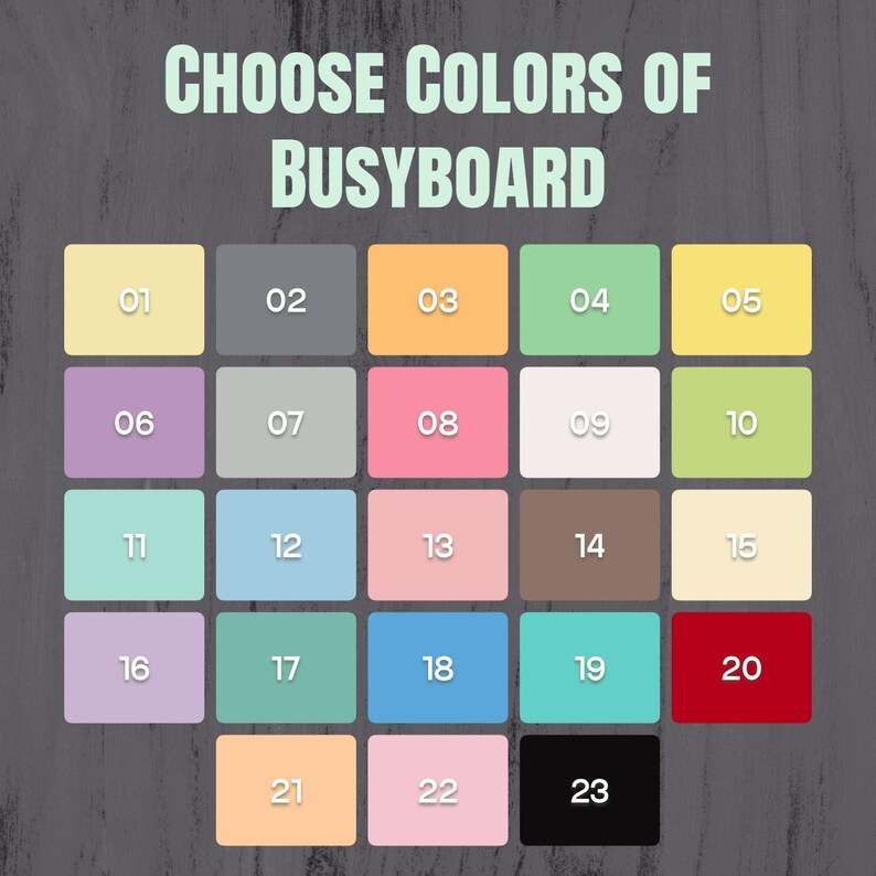 Wooden Busy Board With Locks and Buttons – Fun Learning Toy for ...