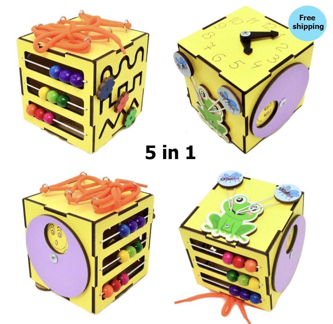 Handheld Busy Cube for Children – A Unique, Fun Toy Designed to Develop ...