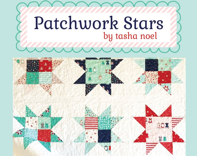 Patchwork Stars Quilt Pattern - PDF - INSTANT DOWNLOAD - Etsy