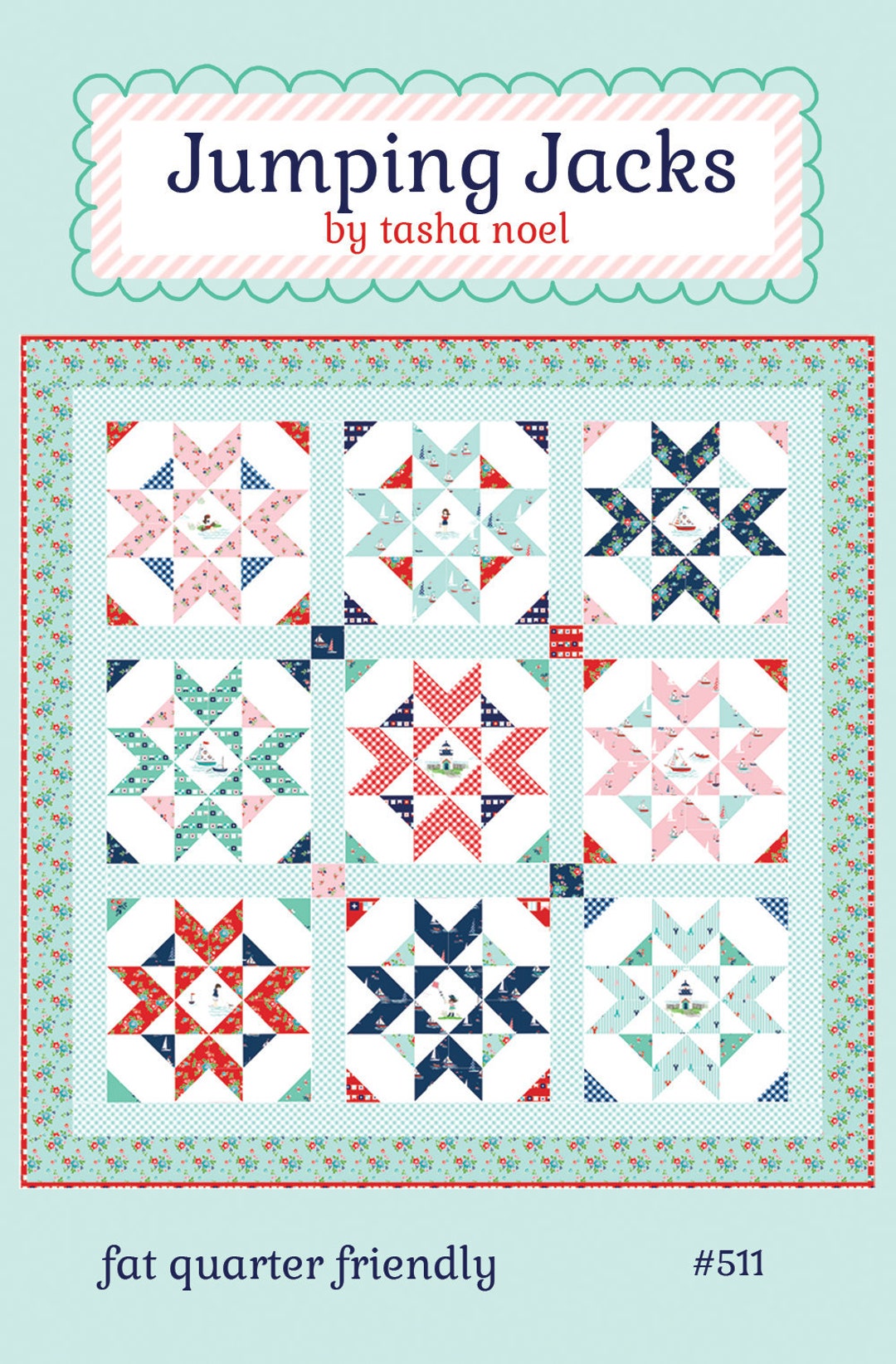 Jumping Jacks Quilt Pattern - PDF - Etsy