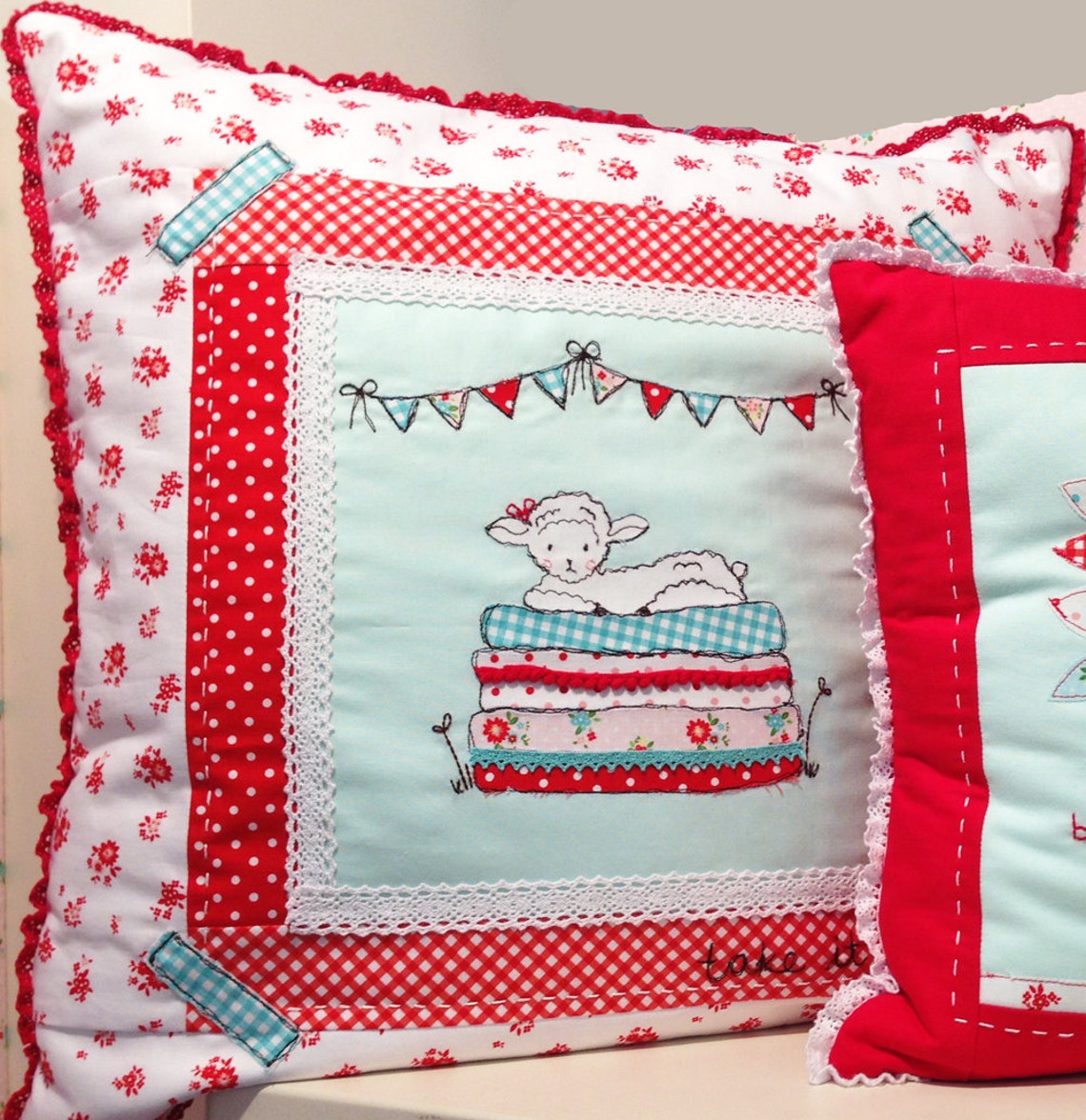 Little Lambie Embroidery Pattern the Simple Life PDF - Etsy