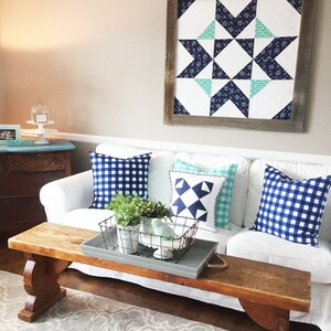 Jumping Jack Barn Star Quilt Pattern PDF Instant Download, Christmas ...