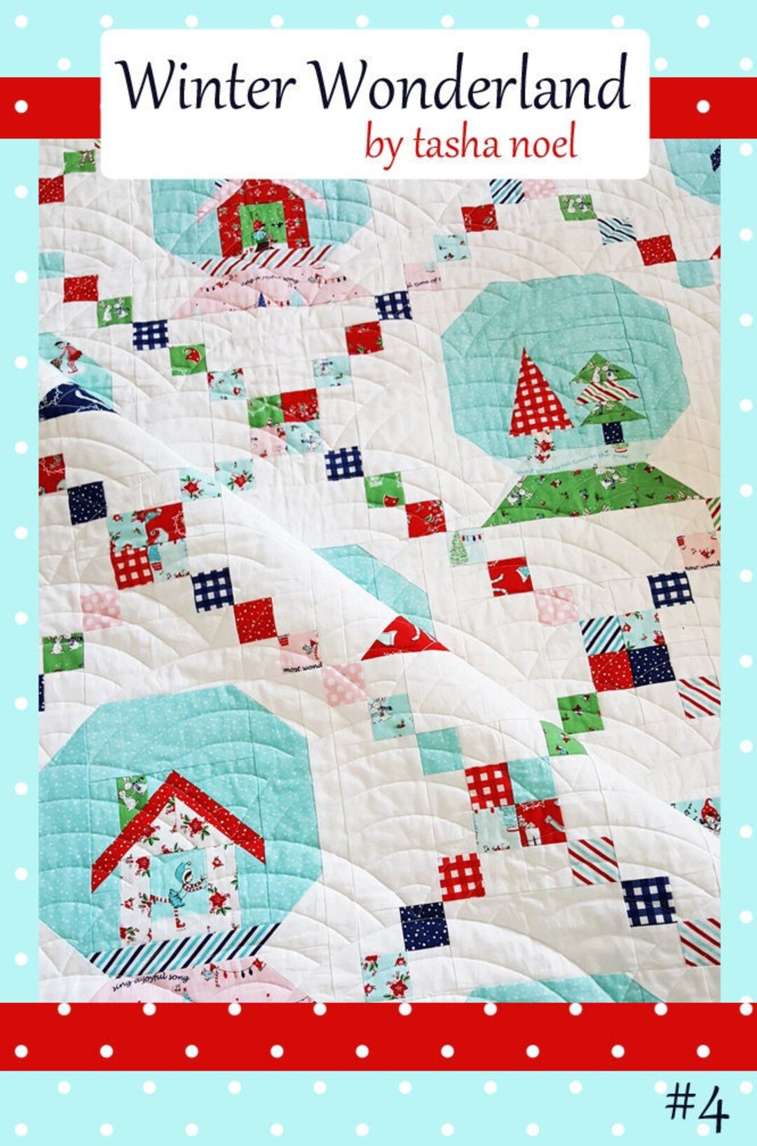 Winter Wonderland Christmas Snow Globe Quilt Pattern - PDF - Instant ...