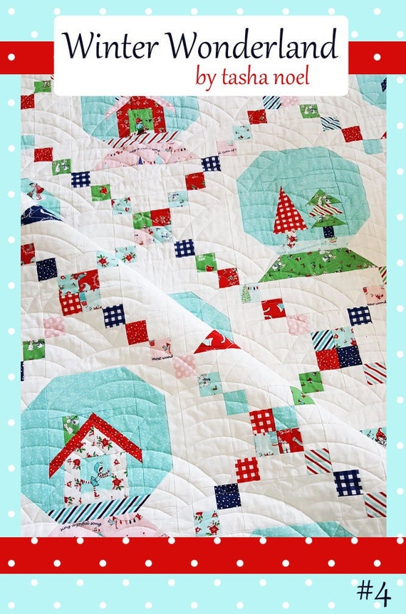 Winter Wonderland Quilt Pattern snowglobe Quilt PDF - Etsy