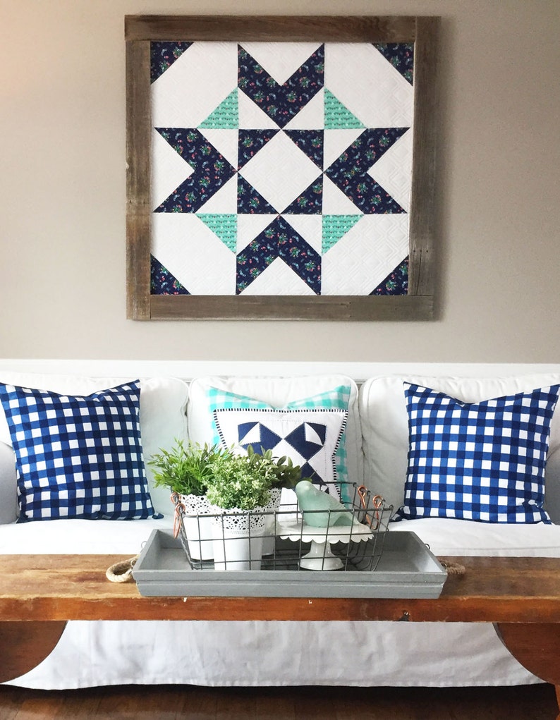 Jumping Jack Barn Star Quilt Pattern PDF Instant Download - Etsy UK