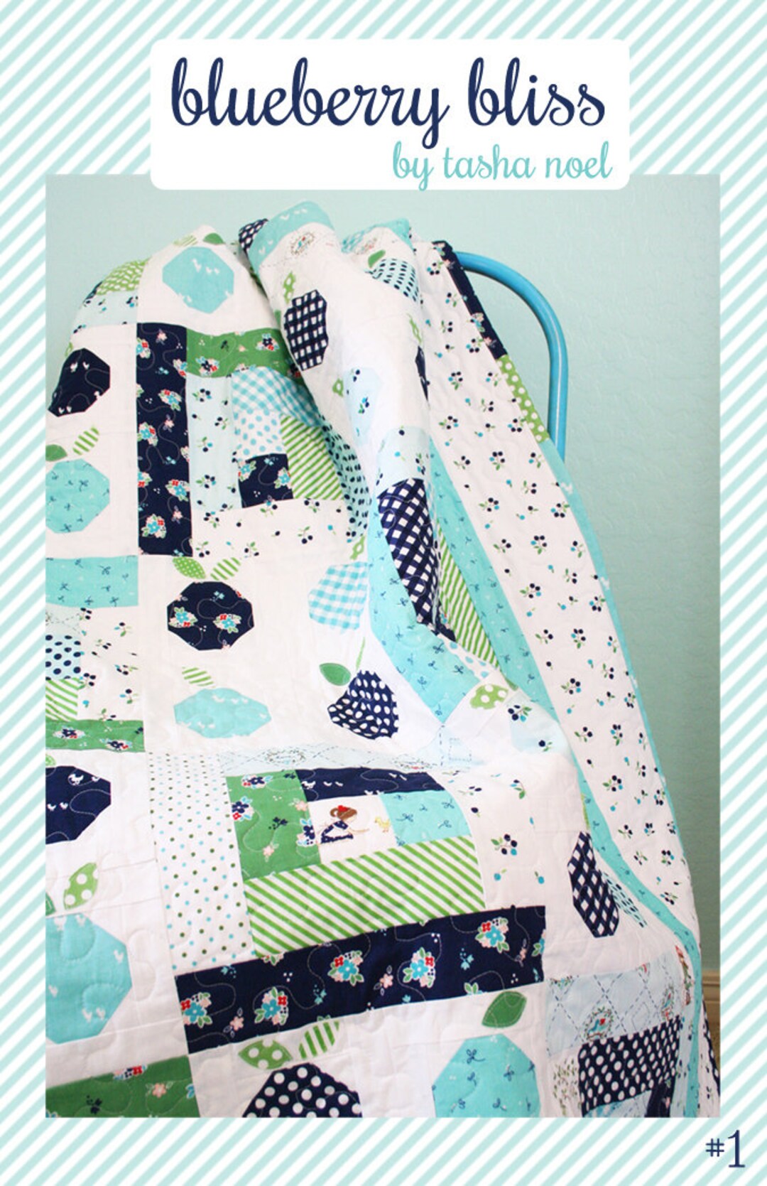 Blueberry Bliss Quilt Pattern PDF Insant Download - Etsy