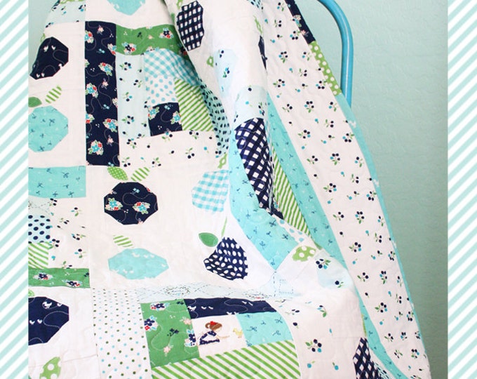 Blueberry Bliss Quilt Pattern - PDF Insant Download - Etsy