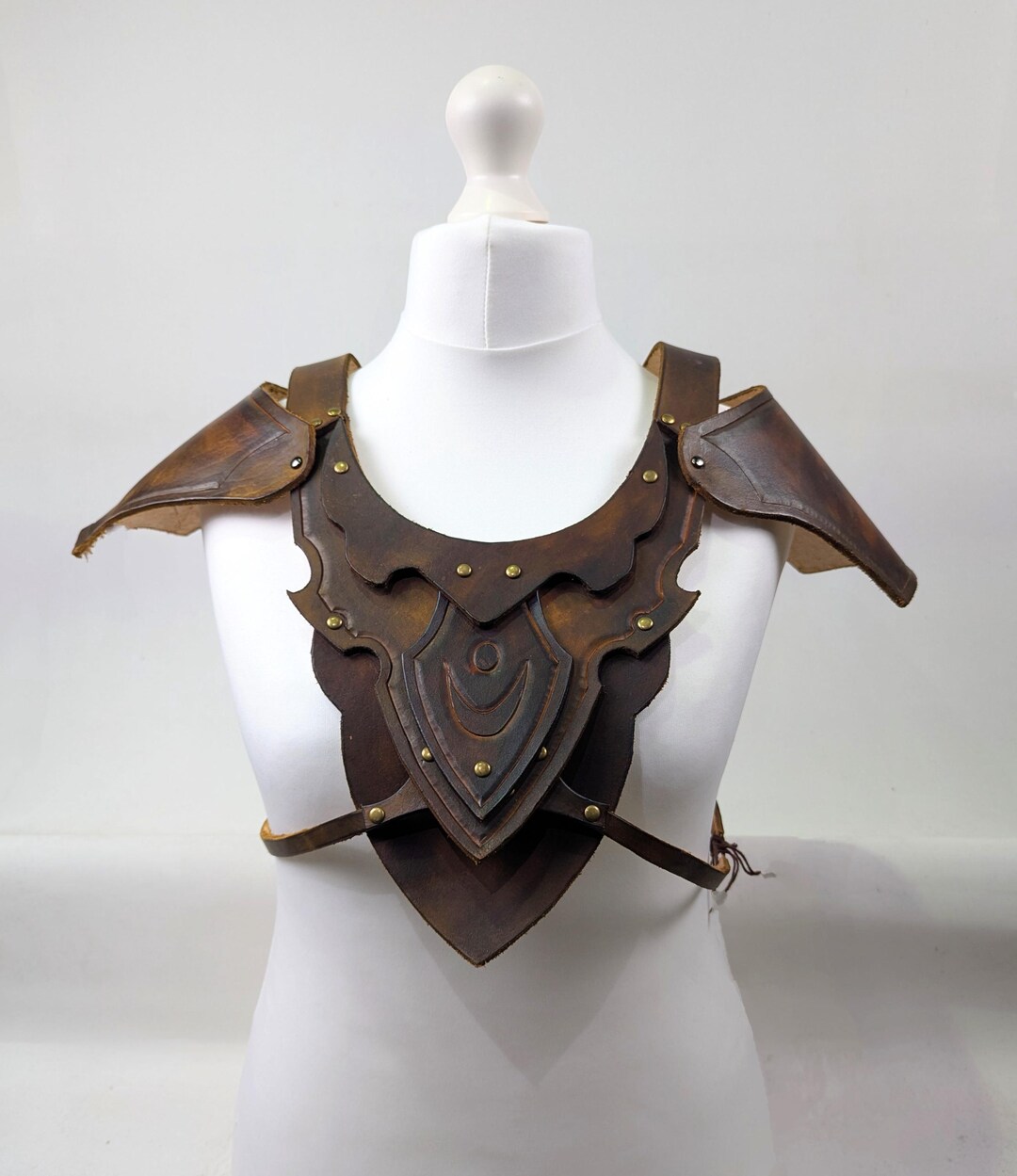 Fantasy Elven Leather Chest Armour - Etsy