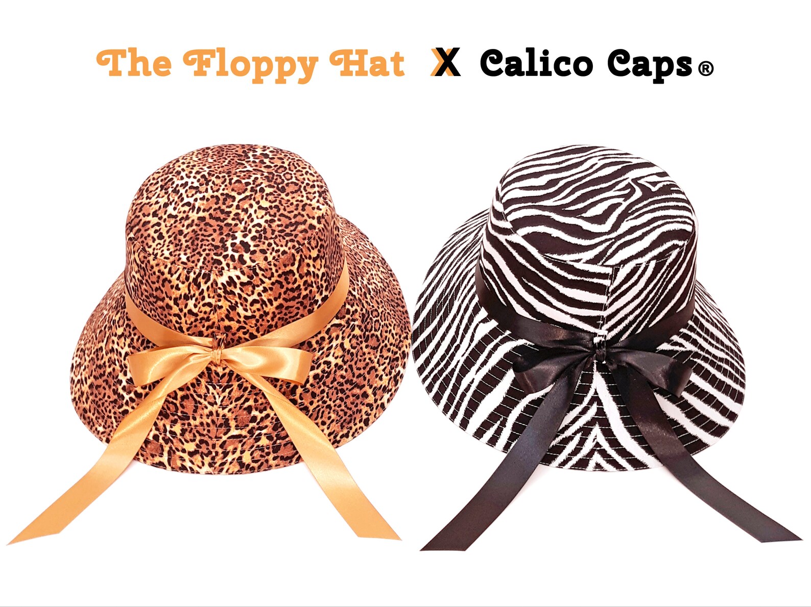 Leo Beach - Ladies Womens Leopard Print Wide Brim Sun Hat Bucket Floppy ...