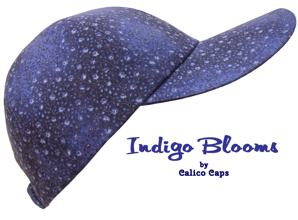 SALE Indigo Blooms - Royal Indigo Sapphire Navy Blue Ladies Womens ...
