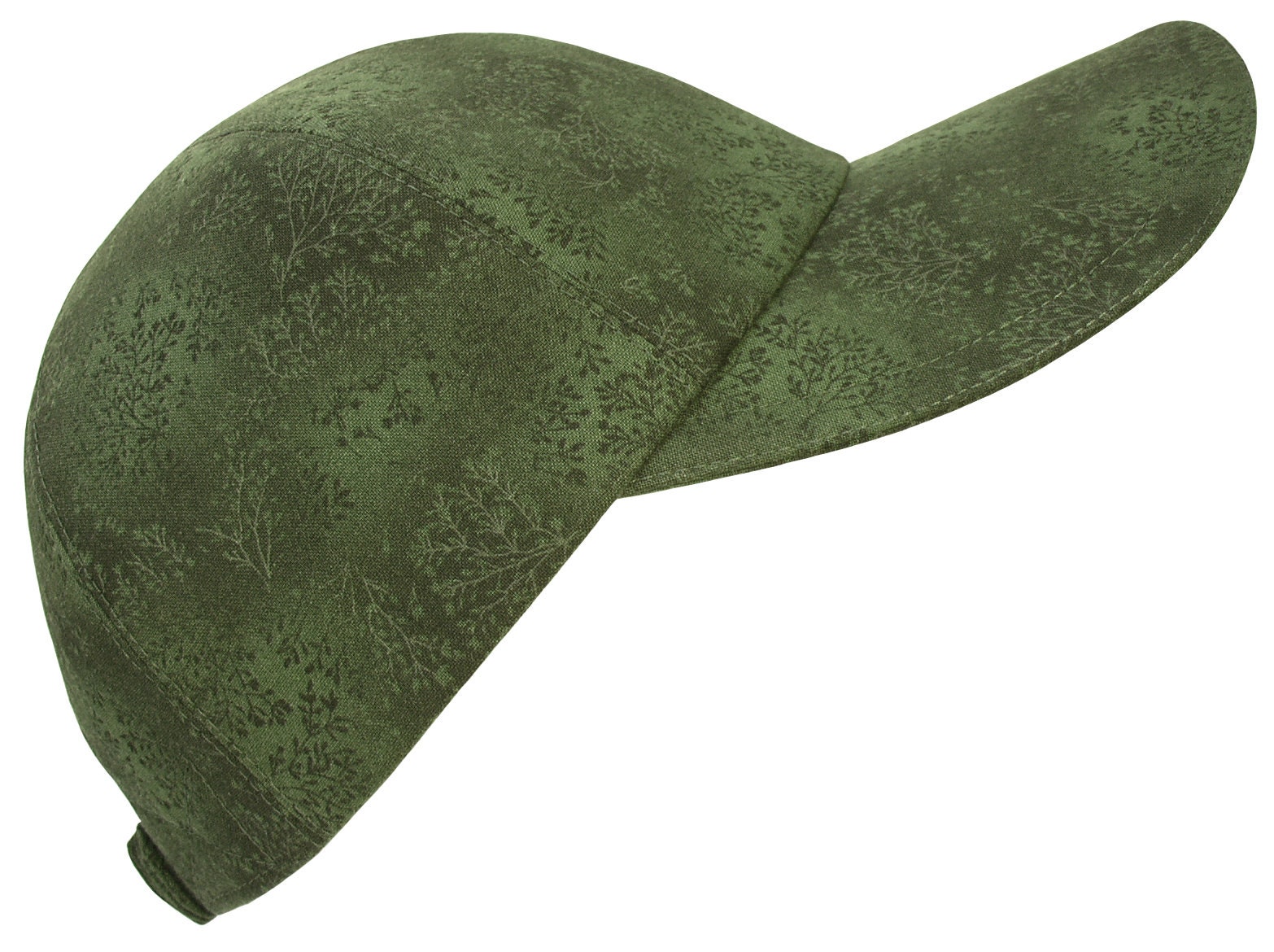 Forest Hill - Dark Evergreen Hunter Green Foliage Print Baseball Ball ...