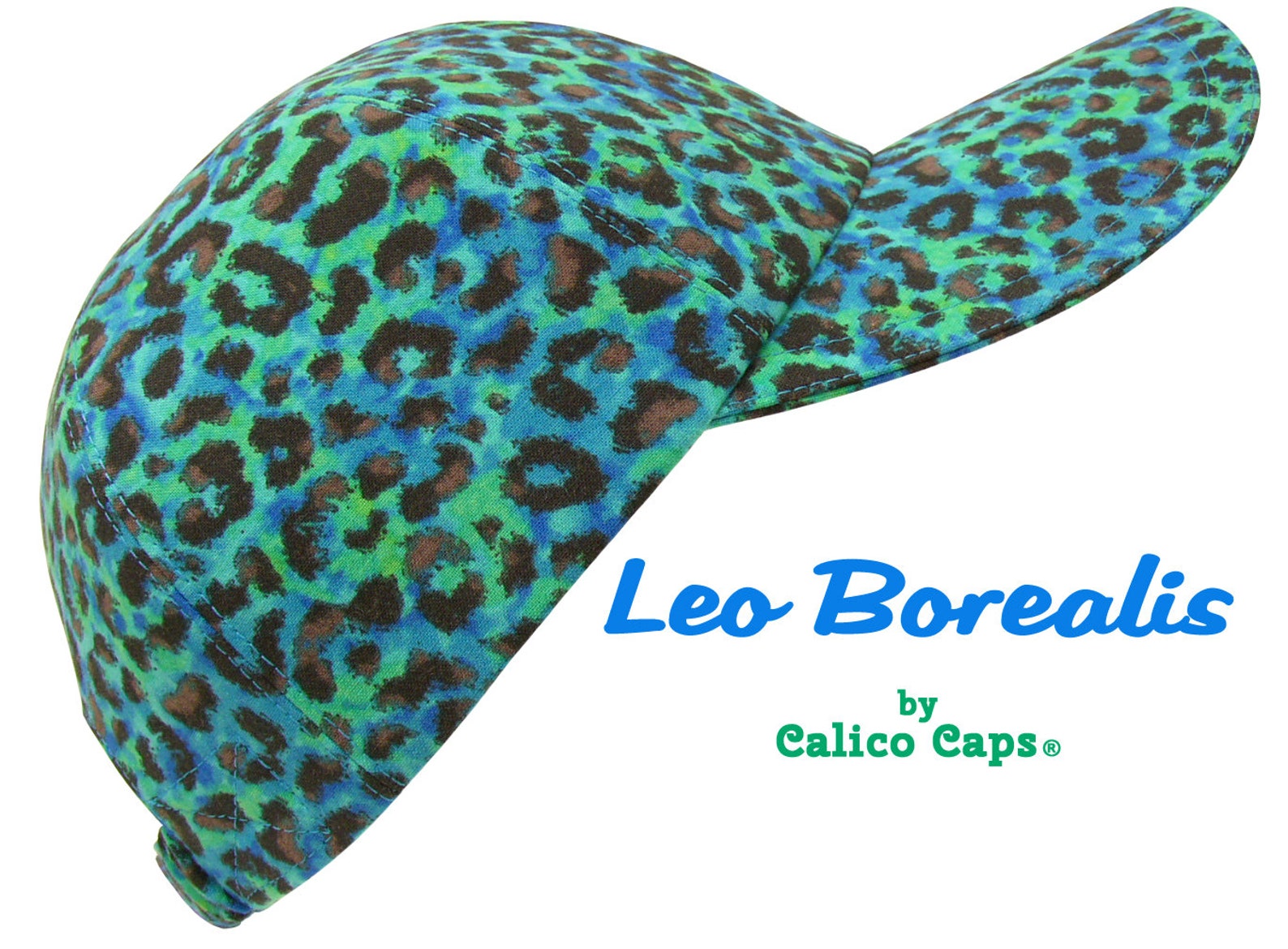 Leo Borealis - Royal Blue Jade Green Black Leopard Cheetah Spot Animal ...