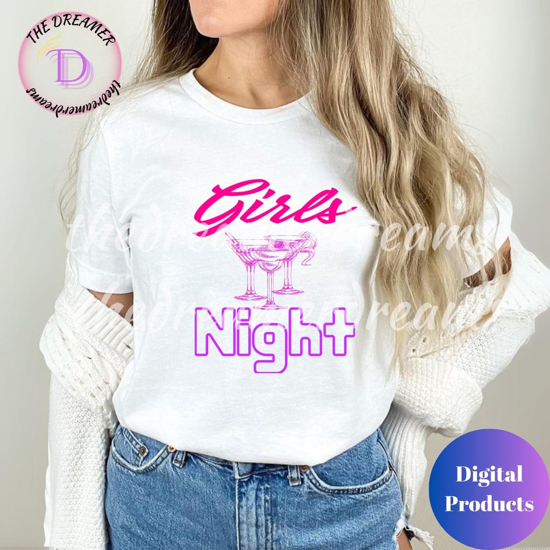 Girls Night Out Gift | Bachelorette Party Shirt | Girls Trip Cups ...