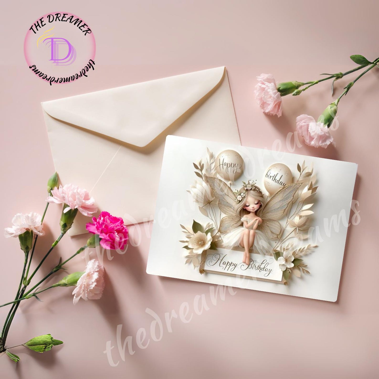 Printable Birthday Card – Digital Download Greeting, DIY Birthday ...