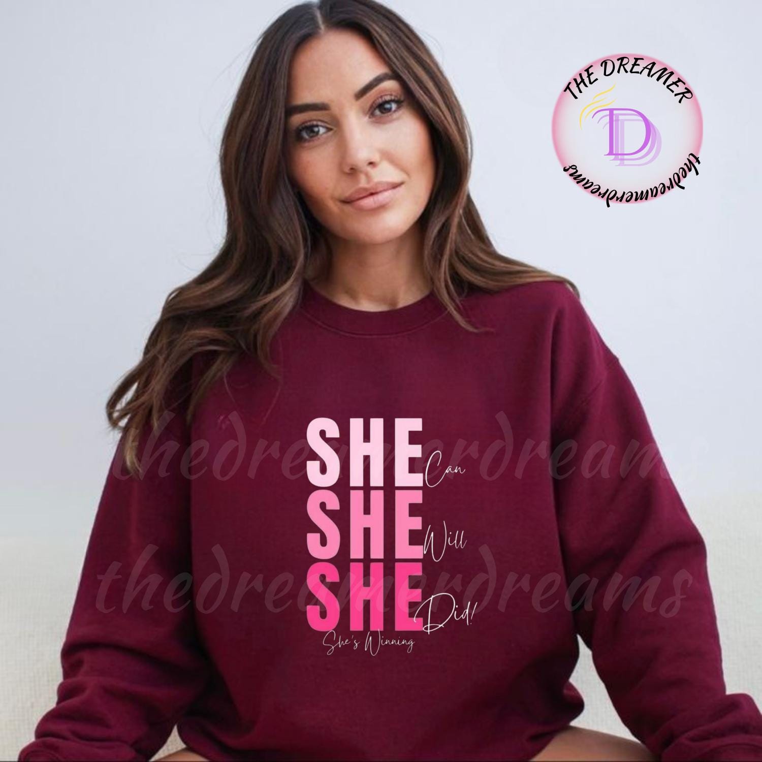 She Can She Will She Did She's Winning SVG PNG | Empowerment Quote ...