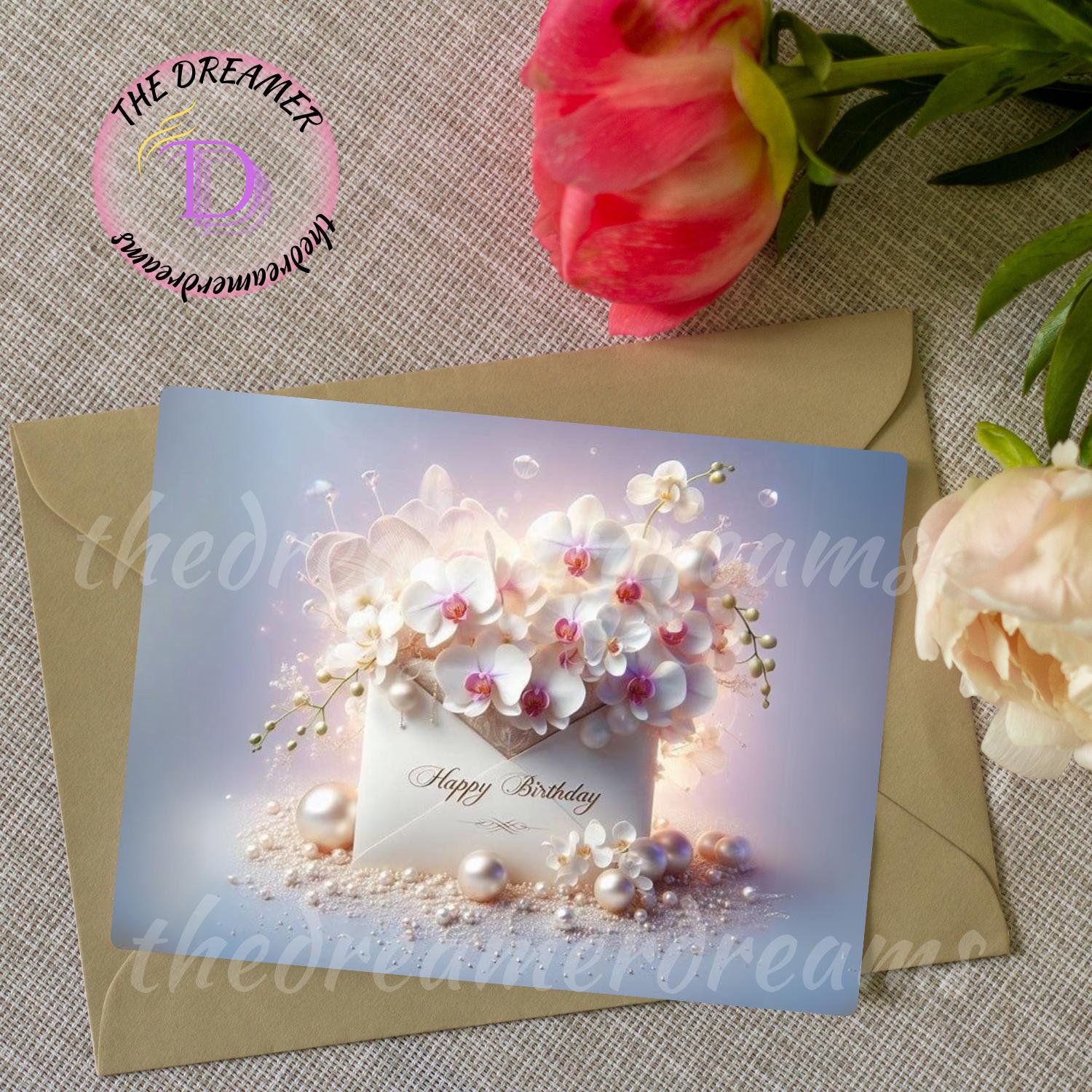 Printable Birthday Card – Digital Download Greeting, DIY Birthday ...