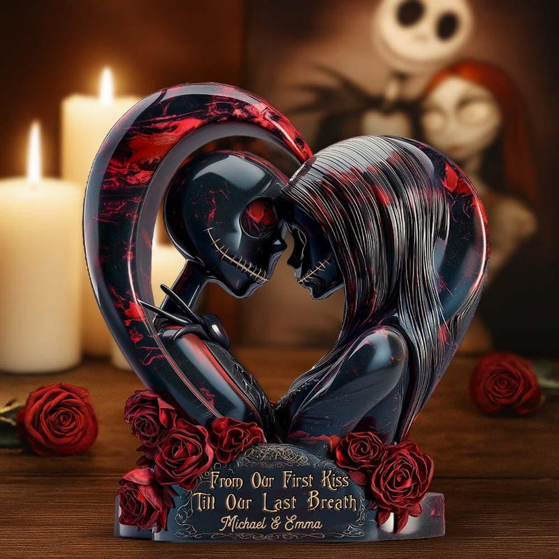 Skellington Plaque - Etsy