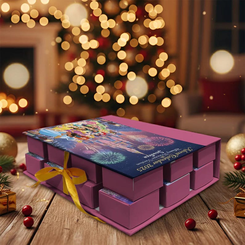 Princess Collection Personalized Advent Calendar 2025, Magical Castle ...