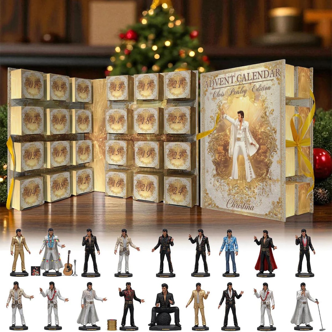 King of Rock 'n Roll Collection Personalized Advent Calendar 2025 ...