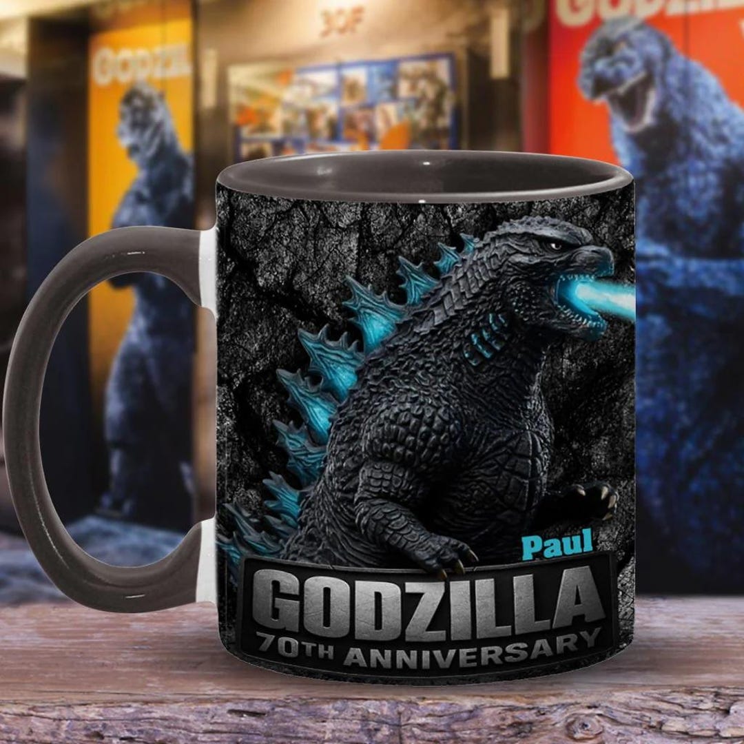 70th Anniversary Monster Personalized Accent Mug, Cool Giants Mug for ...