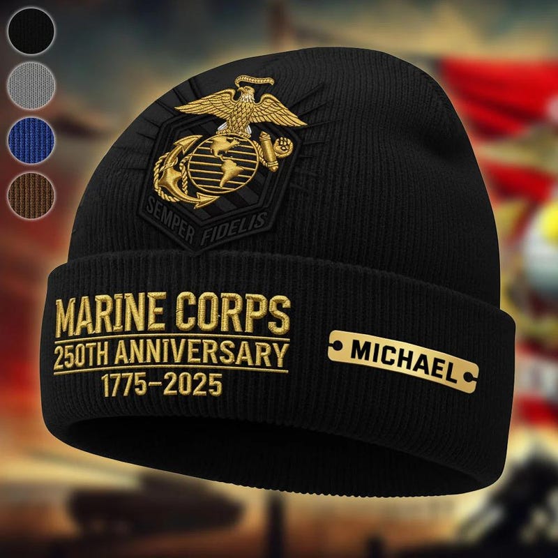 Usmc 250th Anniversary Hats - Etsy