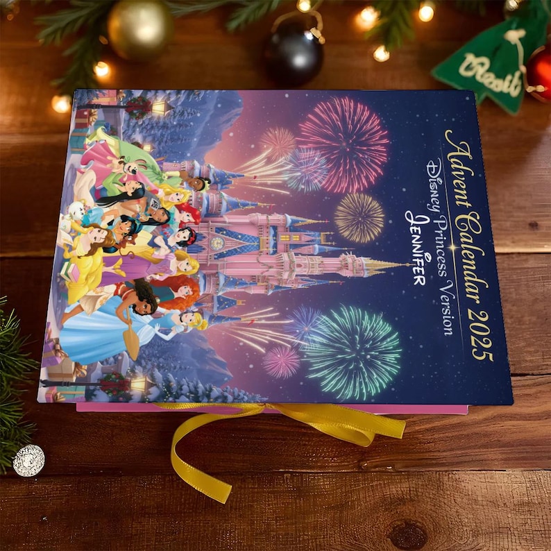 Princess Collection Personalized Advent Calendar 2025, Magical Castle ...