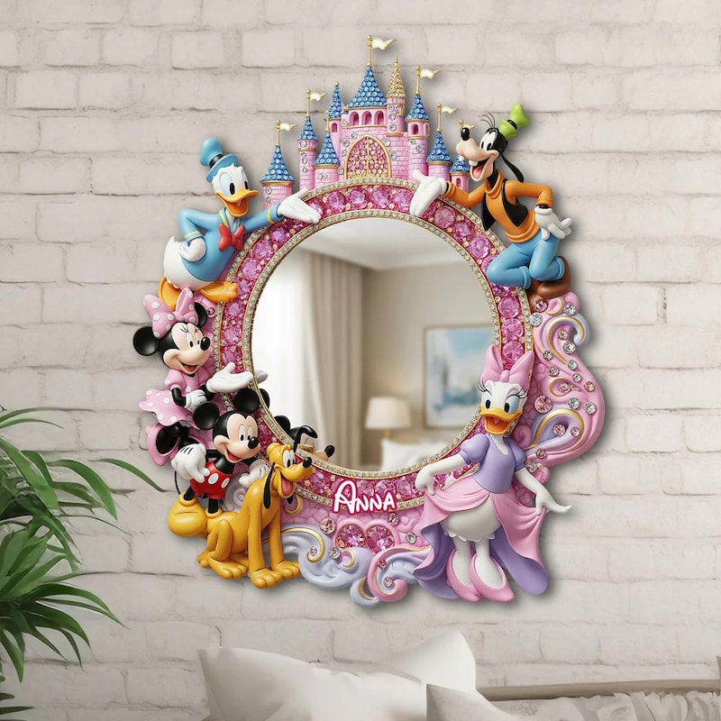 Custom Mirrors Cartoons - Etsy UK