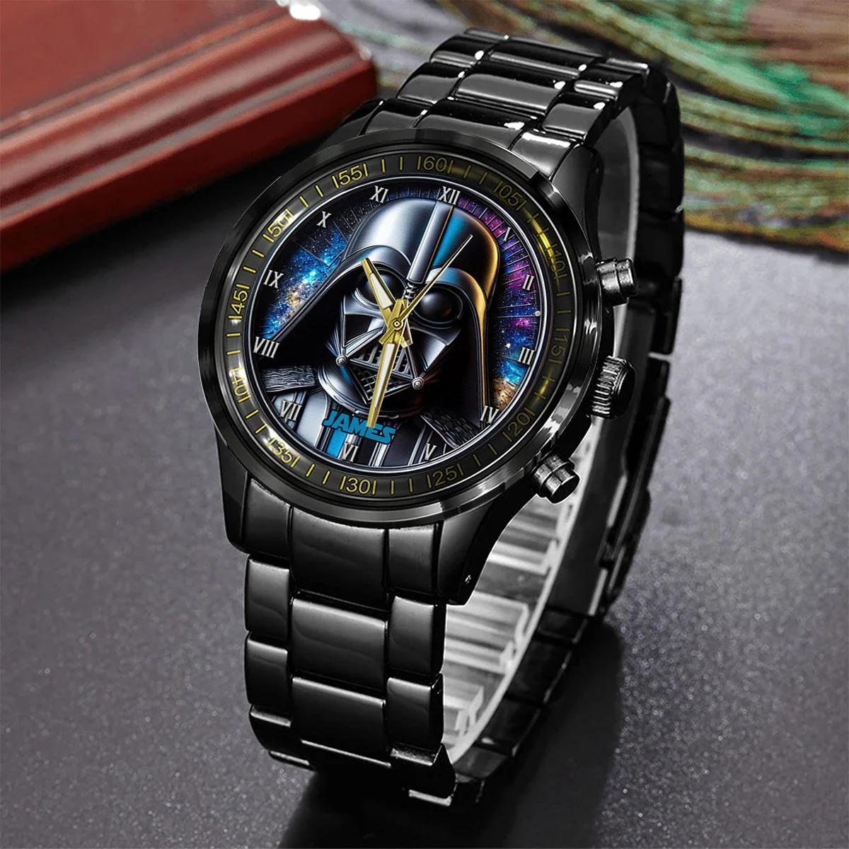 Personalized The Force Hand Watch for Spaceship War Movie Lover, Outer ...