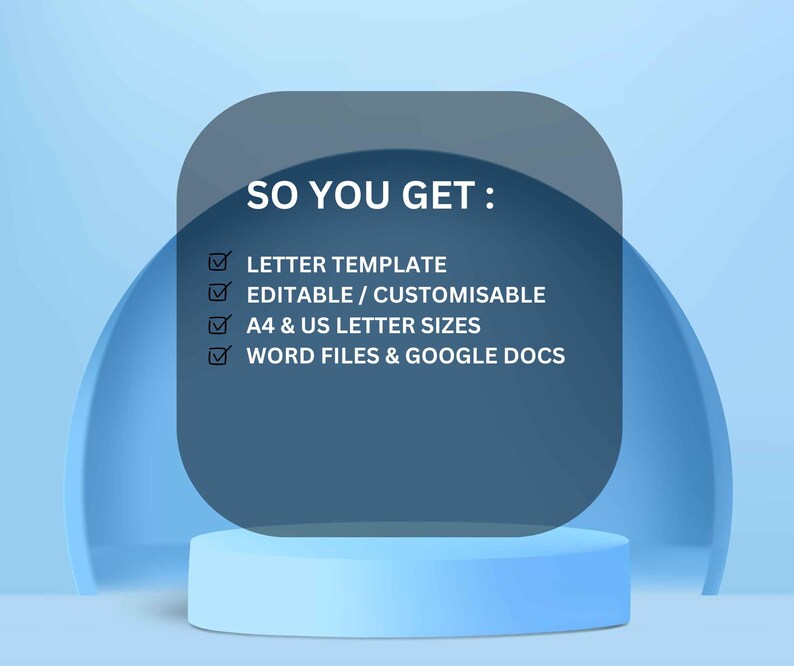 Resignation Letter Template, Customizable Letter for Leaving Jobs ...