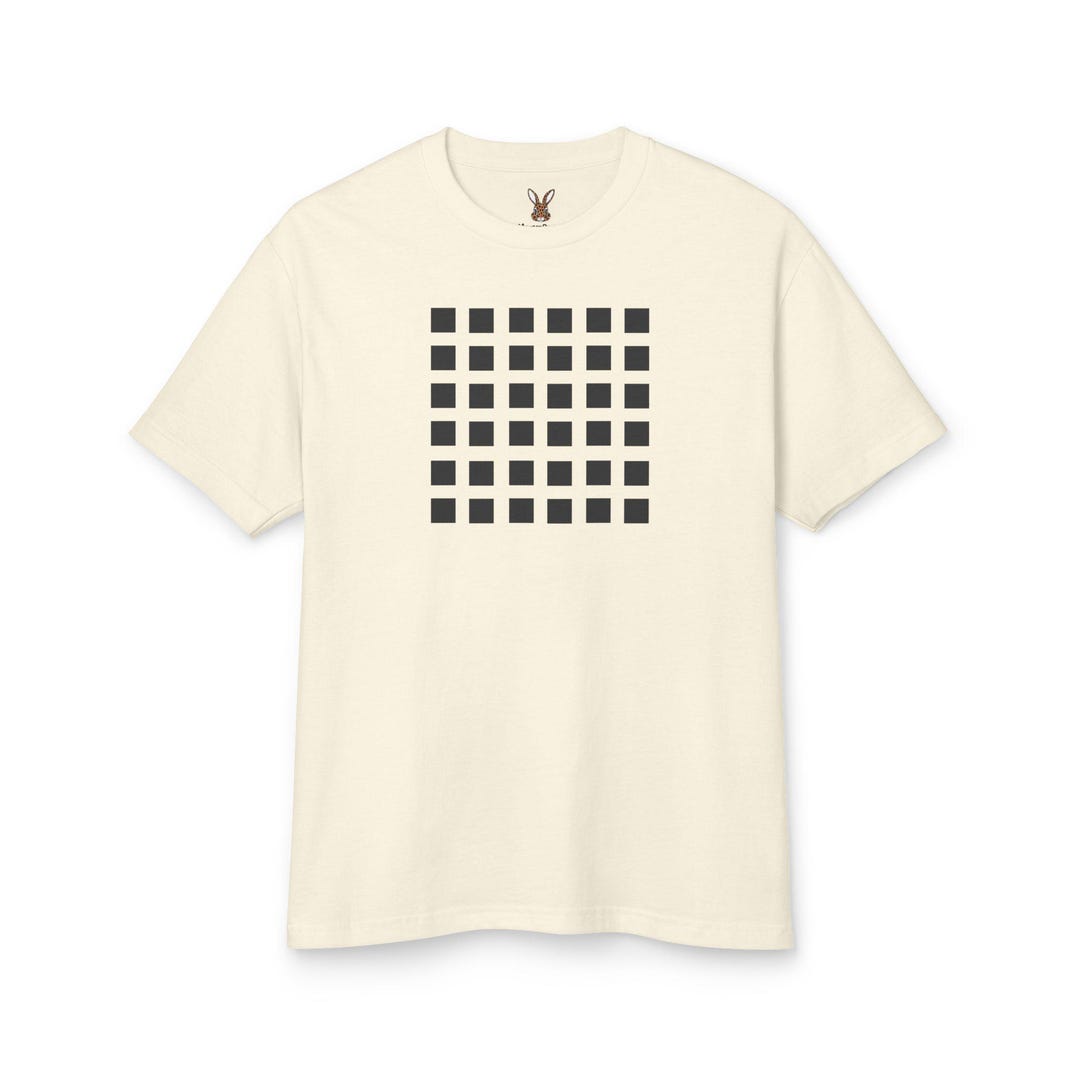 Minimalist Square Pattern T-shirt - Modern Geometric Design - Etsy