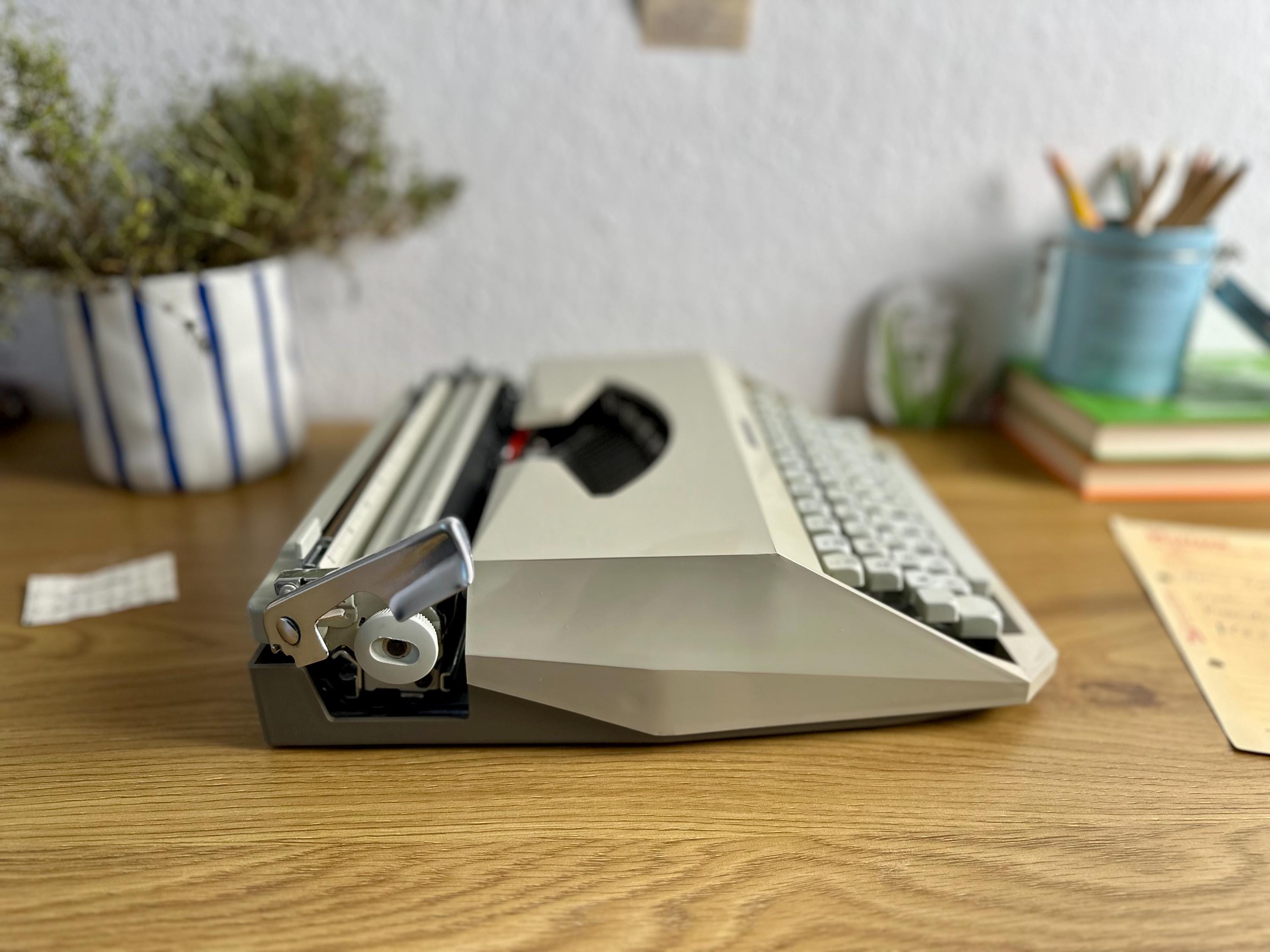 Original Vintage Typewriter Mercedes, 1960s, – Fully Functional With ...