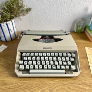 Original Vintage Typewriter Mercedes, 1960s, – Fully Functional With ...