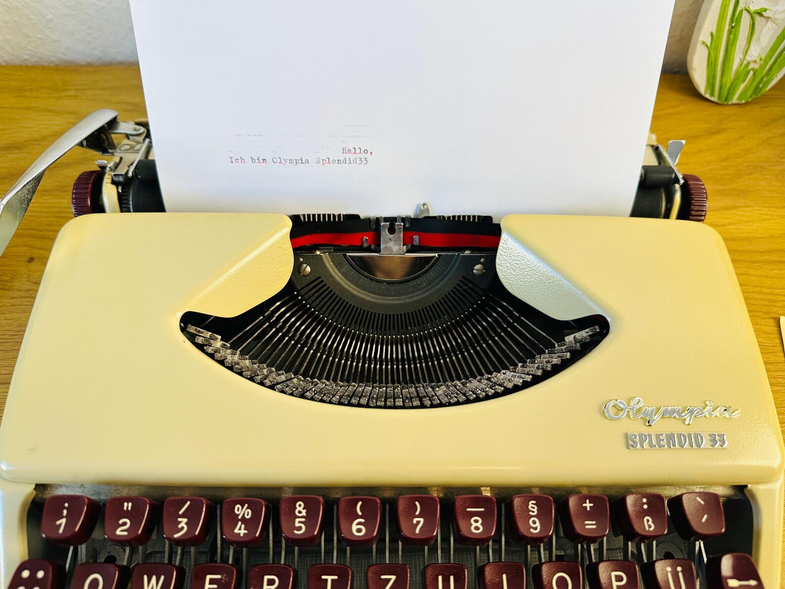 Vintage German Olympia Typewriter From the 1962s – Fully Working ...