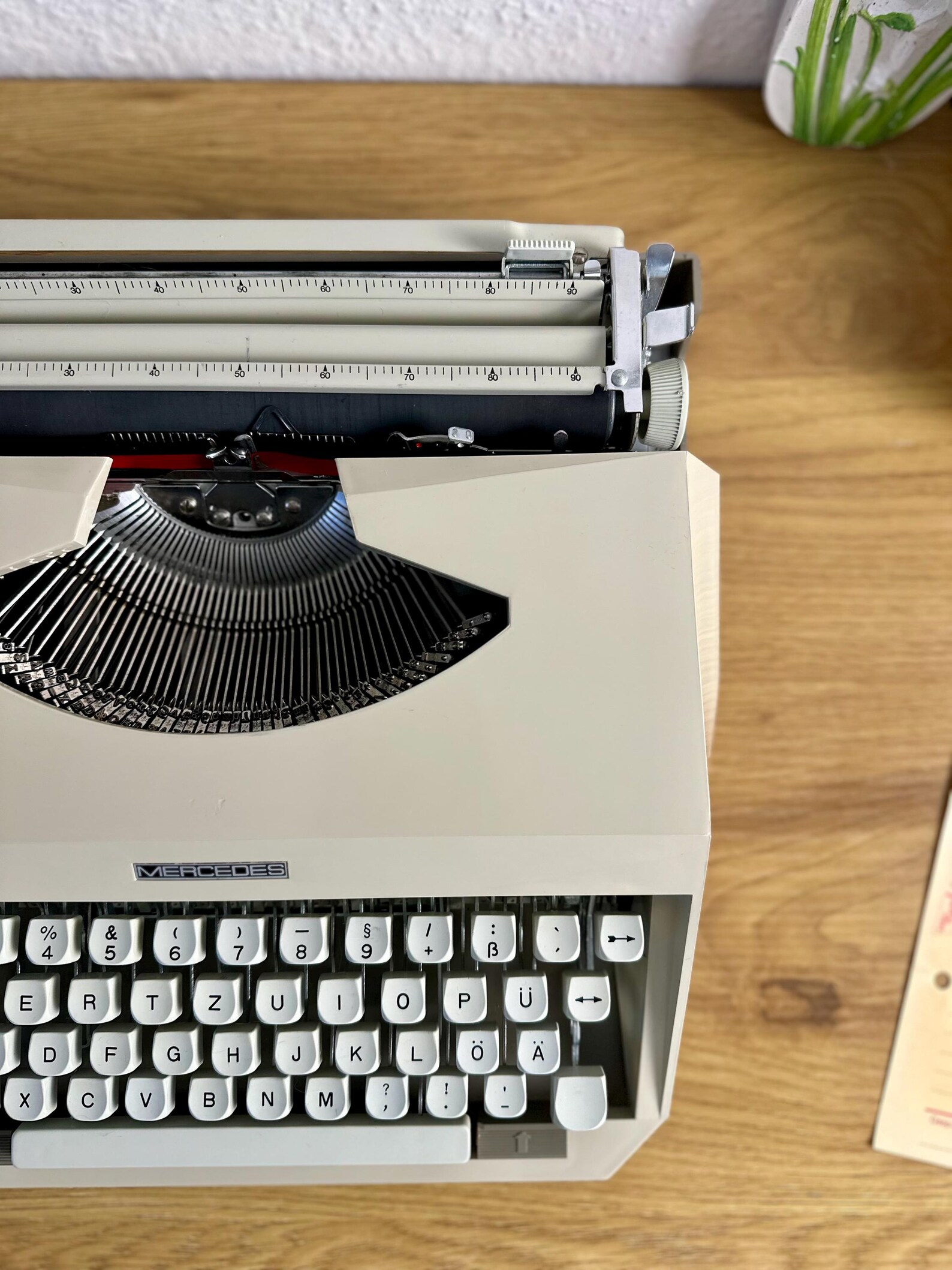 Original Vintage Typewriter Mercedes, 1960s, – Fully Functional With ...