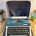 Erika Model 30 Typewriter (1973) – Blaue, Working Antique Typewriter ...