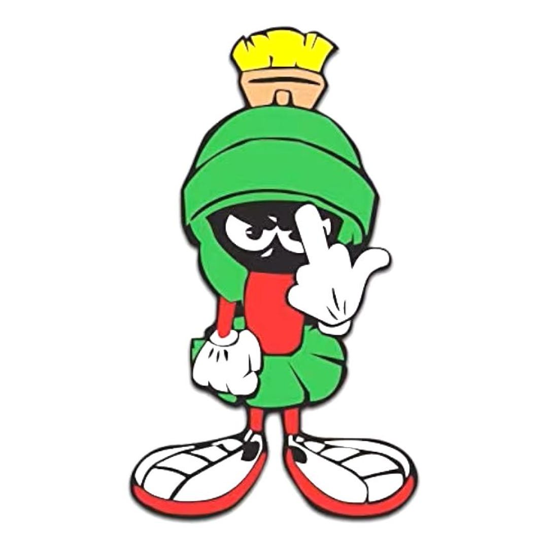 Marvin the Martian Decal Sticker Vinyl | Looney Tunes Villains Decal ...