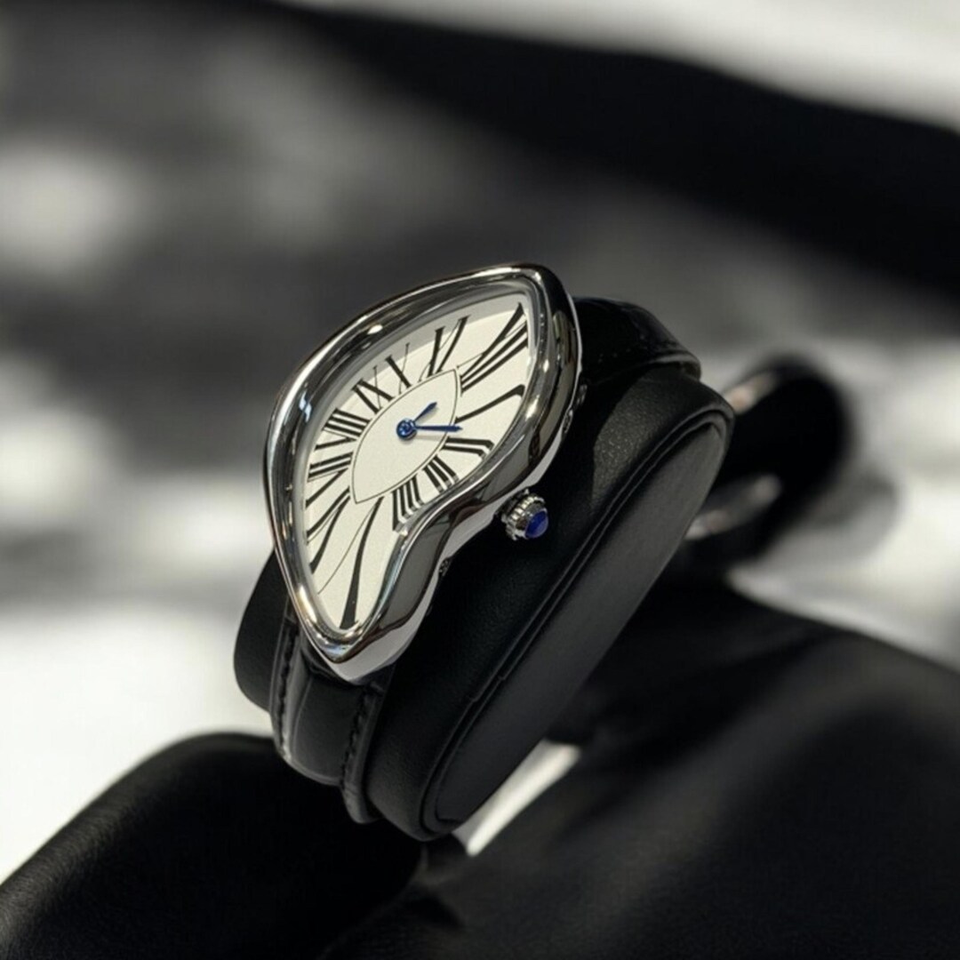 Medieval Melting Twisted Watch | Creative Luxury Men's Timepiece With ...