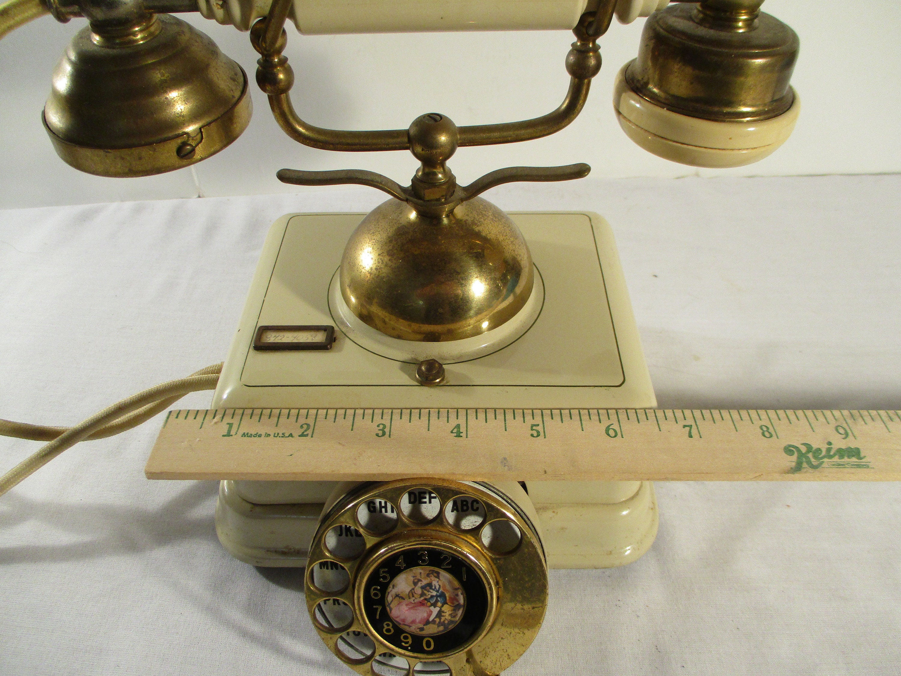 French Style Victorian Telephone, Retro European Style Rotary Phone ...