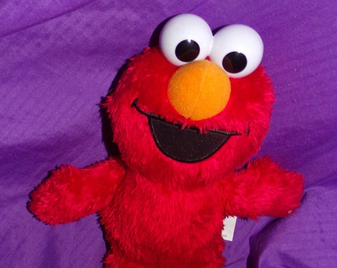 Vintage Plush Sesame Street Talking Elmo Toy Doll - Etsy