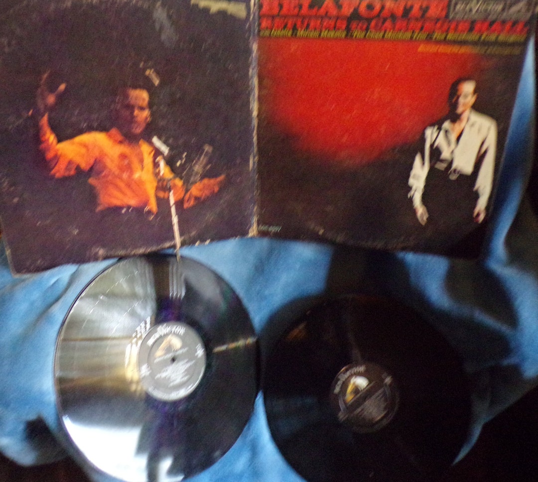 Vintage Bellafonte Returns to Carnegie Hall Vintage Vinyl Record Album ...