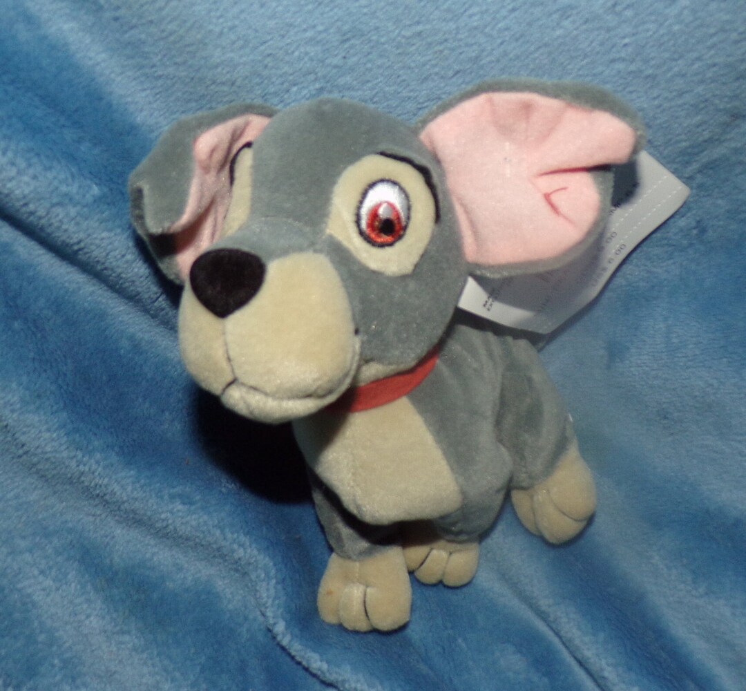 Vintage Plush Disney Store and Theme Park Exclusives Tramp From Lady ...