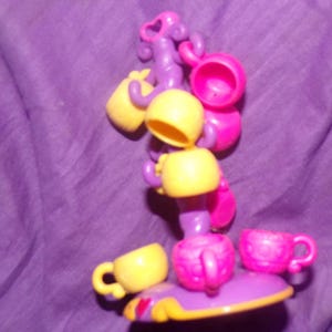 Zinkies Squinkies Tiny Tea Party Teacups on 4" Stand Blip Toys - Etsy