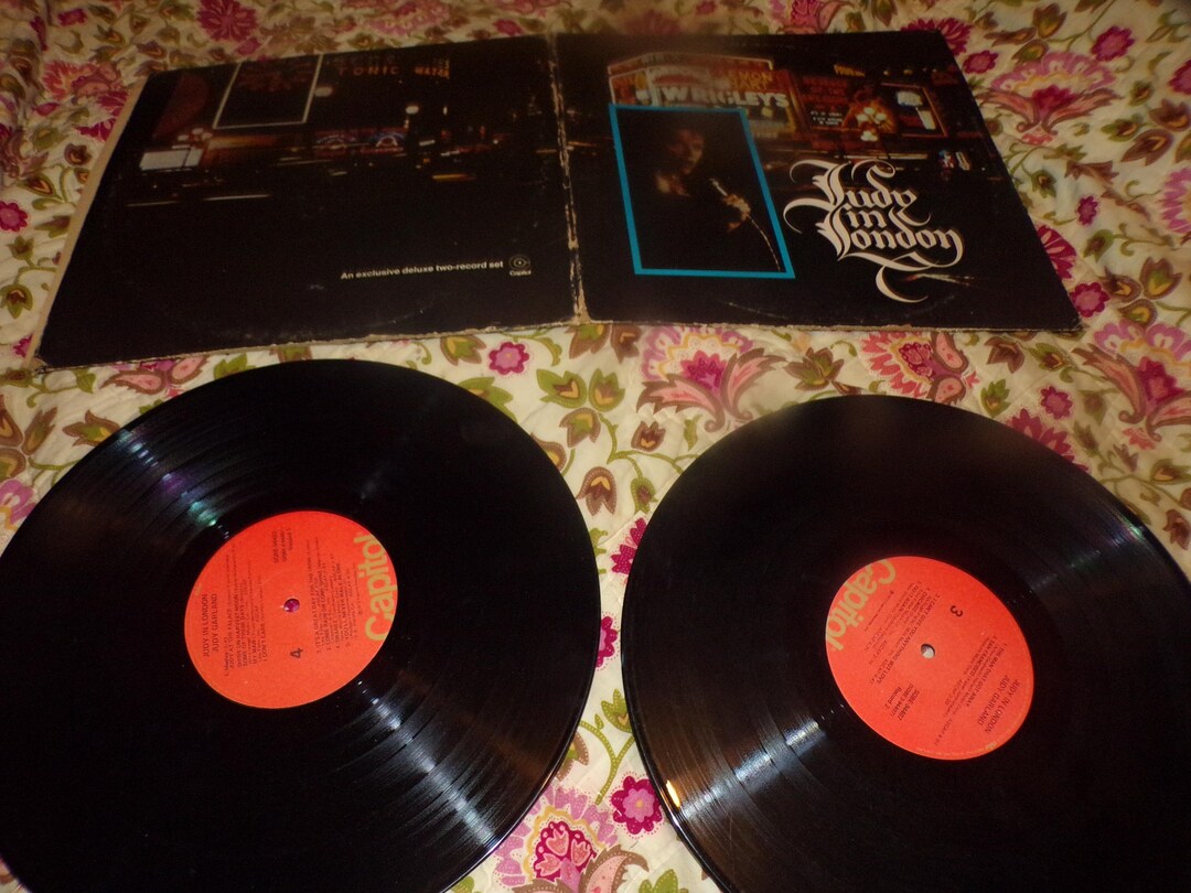 Judy Garland -judy in London Album Double Record Vinyl Lp Record Album ...