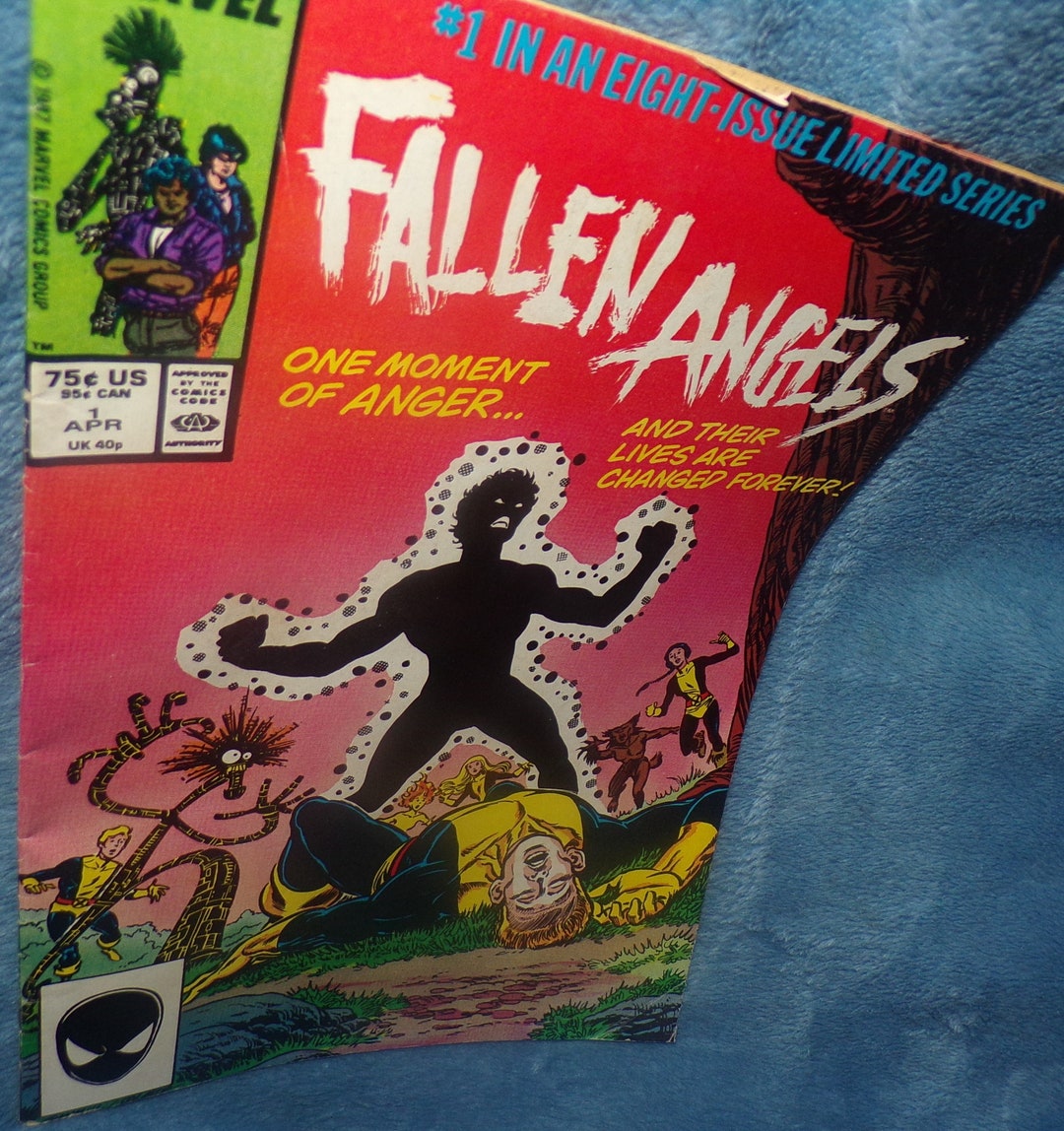 Vintage Comic Book Fallen Angel 1987 Comic Book #1 of 8 - Etsy