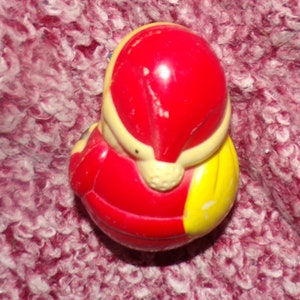 Vintage Vintage Kiddie Products Santa Claus Rolley Polley Toy Weeble ...