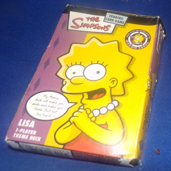 The Simpsons Card Box - Etsy