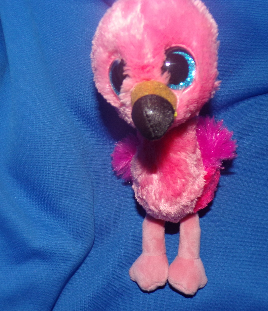 Ty Beanie Boo Gilda Flamingo With Glitter Beak With Tag - Etsy